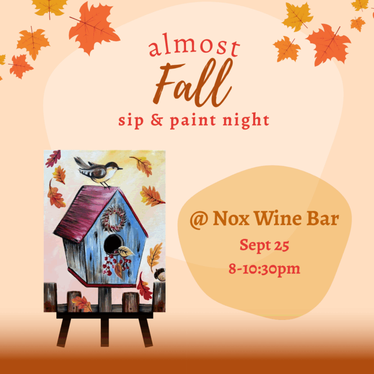 Paint Night at Nox Wine Bar